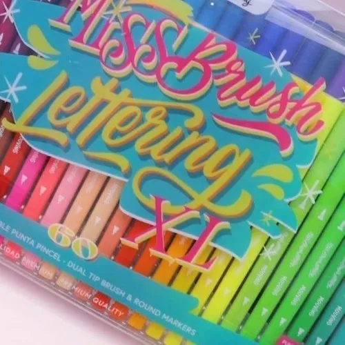 Marcador Mooving Ms Brush Lettering XL Caja x 60 colores – THE GOOD PLACE